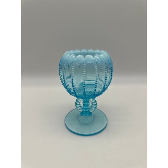 No brand / Not sure | Accents | Vintage Blue Opalescent Beaded Rose ...